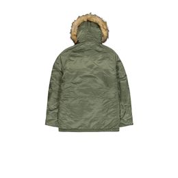 Herren Winterjacke "N-3B VF 59 Vintage Fit", gr&uuml;n, Gr. XXL, Alpha Industries, Obermaterial: 100% Nylon. Futter: 100% Nylon. F&uuml;llung: 100% Polyester,