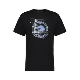 alife and kickin ALIFE & KICKIN Herren Rundhalsshirt "Herren BrodyAK P", schwarz, Gr. XXL, 100% Baumwolle (davon 30% recycelt), Shirts
