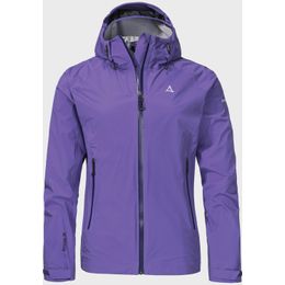 Sch&ouml;ffel SCH&Ouml;FFEL Damen Outdoorjacke "2.5L 3D Jacket Vistdal L", lila, Gr. 40, Oberstoff: 100% Nylon; (Membran: Polyurethan), Jacken