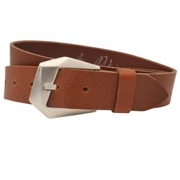 AnnaMatoni Damen Lederg&uuml;rtel "AnnaMatoni Lederg&uuml;rtel Luna Lederg&uuml;rtel Luna", braun, Gr. 130, 100% Leder, G&uuml;rtel