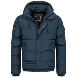 Herren Winterjacke "ASFabiano", blau, Gr. S, Alessandro Salvarini, Obermaterial: 100% Polyester; Innenseite: 100% Polyester, Jacken, mit warmem
