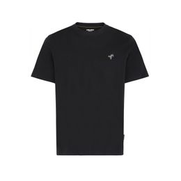 Blend Herren Rundhalsshirt "Rundhalsshirt BHEbo", schwarz, Gr. S, Obermaterial: 100% Baumwolle CO., Shirts