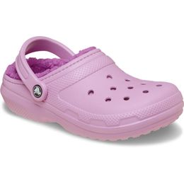 Crocs Damen Clog "Classic Lined", Gr. 38, lila, Croslite , Schuhe, Pantolette, Hausschuh, Winterschuh mit Warmfutter