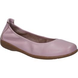 Josef Seibel Damen Ballerina "Fenja 01, viola", Gr. 37viola, Obermaterial: 100% Rindsleder Leather cow., Schuhe
