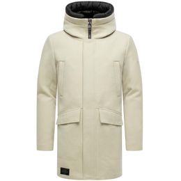 STONE HARBOUR Herren Kurzmantel "Fenroos XX", grau, Gr. XL, Obermaterial: 90% Polyacryl, 8% Viskose, 2% Elasthan. Innenfutter: 100% Polyester.
