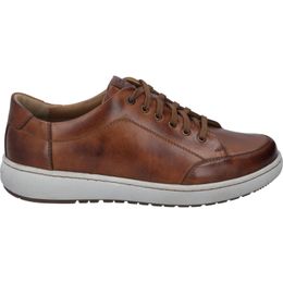 Josef Seibel Herren Sneaker "David 03, cognac-kombi", Gr. 41, braun, Obermaterial: 100% Rindsleder Leather cow., Schuhe