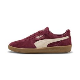 Puma Damen Sneaker "PALERMO", Gr. 41ruby shimmer, alpine snow, Leder, unifarben, Schuhe