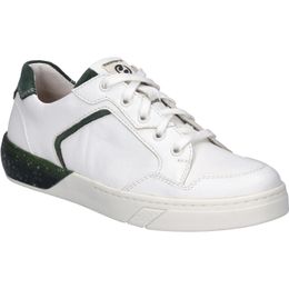 Josef Seibel Damen Sneaker "Wilma 02, weiss-grün", Gr. 36, weiß, Obermaterial: 100% Rindsleder Leather cow., Schuhe