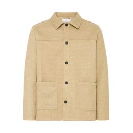 Kronstadt Herren Hemdjacke "Hemdjacke KSGeorgio"sand mix, Gr. XXL, Obermaterial: 90% Polyester PES. 10% Viskose CV., Jacken