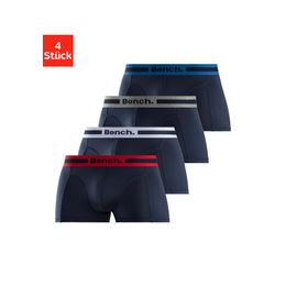 Bench. Herren Funktionsboxer "Boxershorts für Herren", Gr. S, blau, Microfaser, Obermaterial: 92% Polyamid, 8% Elasthan, unifarben, Unterhosen,