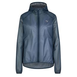 Ziener Damen Regenjacke "NATINA-Z", blau, Gr. 36, Obermaterial: 53% Polyester, 47% Polyurethan, Jacken