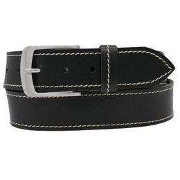AnnaMatoni Herren Lederg&uuml;rtel "AnnaMatoni Lederg&uuml;rtel Juno Lederg&uuml;rtel Juno", schwarz, Gr. 105, 100% Leder, G&uuml;rtel
