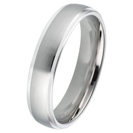 DOOSTI Damen Trauring "Schmuck Geschenk Silber 925 Trauring Ehering Partnerring LIEBE", 60, ohne Zirkonia, Silber 925 (Sterlingsilber), 5mm, silber,