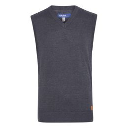 Blend Herren V-Ausschnitt-Pullover "V-Ausschnitt-Pullover BHLarsson", blau, Gr. M, Obermaterial: 50% Baumwolle CO. 50% Polyester PES., Pullover