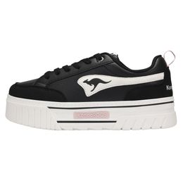 Kangaroos Damen Sneaker "KANGALIFT APEX", Gr. 41, schwarz-wei&szlig;, Synthetik, Schuhe