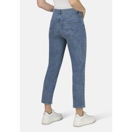 STOOKER WOMEN Damen 5-Pocket-Jeans "Straight Fit Zermatt Denim", blau, Gr. 46, Denim/Jeans, 99% Baumwolle, 1% Elasthan, Jeans, Straight Fit Casual