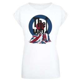 F4NT4STIC Damen T-Shirt "The Who Flag Blanket", wei&szlig;, Gr. 4XL, Obermaterial: 100% Baumwolle, Shirts, Premium Qualit&auml;t