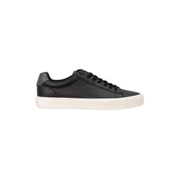 BOSS Herren Sneaker "Sneaker Aiden Tenn grp", Gr. 41, schwarz, Obermaterial: 60% Polyurethan PU. 40% Polyester PES. Futter: 100% Polyester PES. 100%