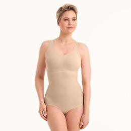 Damen Body "Essential", ANITA SINCE 1886, Gr. XS, beige, Obermaterial: 49% Polyamid, 47% Elasthan, 4% Baumwolle, Bodys, herausnehmbare Schale,