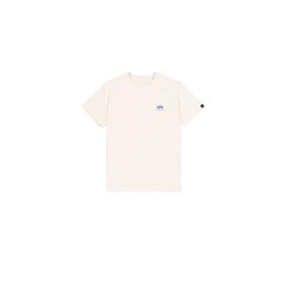Herren T-Shirt "Backprint T-Shirt", wei&szlig;, Gr. XXXL, Alpha Industries, Obermaterial: 100% Baumwolle, Shirts