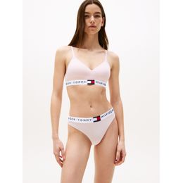 Damen Bralette-BH "BRALETTE LIFT", Tommy Hilfiger Underwear, Gr. M, rosa, Jersey, Obermaterial: 90% Baumwolle, 10% Elasthan, unifarben, Basic, BHs,