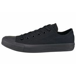 Converse Damen Sneaker "Chuck Taylor All Star Seasonal Ox Monocrome", Gr. 42, schwarz, Textil, Schuhe