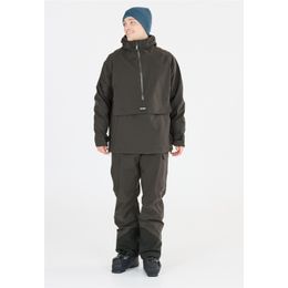 SLOPE Herren Skijacke "Ruki", grau, Gr. XXL, unifarben, 100% Polyester, Jacken, Im wetterfesten Anorak-Design