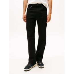 Tommy Jeans Herren Straight-Jeans "Otis Regular Straight", blau, Gr. 38, unifarben, Denim/Jeans, Obermaterial: 99% Baumwolle, 1% Elasthan, Jeans,