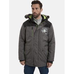 Jan Vanderstorm Herren Outdoorjacke "Jacke MALKOLM", grau, Gr. 56, Obermaterial: 100% Polyester COOLMAX PES(Coolmax)., Jacken