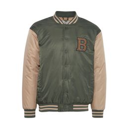 Blend Herren Bomberjacke "Bomberjacke BHCoby", gr&uuml;n, Gr. M, Obermaterial: 100% Nylon NY., Jacken
