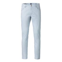 MEYER Herren Chinos "M5 Slim", blau, Gr. 36, unifarben, 97% Baumwolle, 3% Elasthan, Hosen, aus Bio-Baumwolle