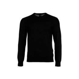 Armani Exchange Herren Sweater "Strickpullover", schwarz, Gr. M, Obermaterial: 100% Schurwolle WV., Sweatshirts