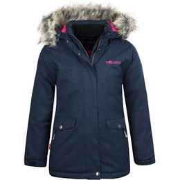 Trollkids Parka "Oslo XT" in Dunkelblau/ Pink - 35% | Gr&ouml;&szlig;e 116 | Kinderjacken