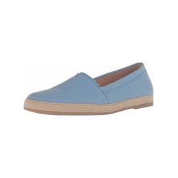 Gabor Damen Espadrille "Gabor Halbschuhe Lederimitat", Gr. 39, blau, Lederimitat, Schuhe