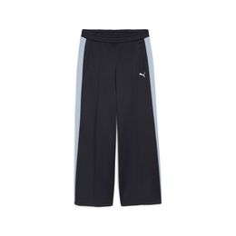 Puma Damen Sporthose "FtblEdition T7 Fu&szlig;ball-Trainingshose Damen", blau, Gr. L, colorblocking, Obermaterial: 33% Baumwolle, 67% Polyester;