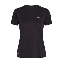 North Bend Damen Kurzarmshirt "Kurzarmshirt NBAdriana W", schwarz, Gr. 40, Sweatware, Obermaterial: 90% Polyester PES. 10% Elasthan EL., Shirts