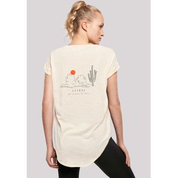 F4NT4STIC Damen T-Shirt "Escape Discover the World Savannah", wei&szlig;, Gr. L, Obermaterial: 100% Baumwolle, Shirts, Discover the World