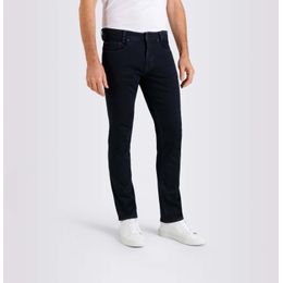 MAC Herren Straight-Jeans "Flexx-Driver", blau, Gr. 34, Denim/Jeans, Obermaterial: 86% Baumwolle, 10% Polyester, 4% Elasthan, Jeans, super elastisch