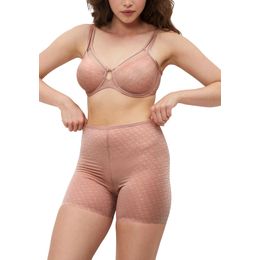 Triumph Damen Minimizer-BH "Signature Sheer", Gr. 70, braun, Tüll, Obermaterial: 59% Polyamid, 41% Elasthan, BHs, verkleinert die Brust optisch um