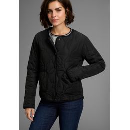 Laura Scott Damen Steppjacke, schwarz, Gr. 46, unifarben, Web, Obermaterial: 100% Polyester. Futter: 100% Polyester. Wattierung: 100% Polyester,