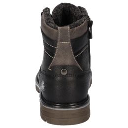 Lerros Herren Winterboots, Gr. 43, schwarz, Lederimitat, Schuhe, Winterstiefel mit Warmfutter