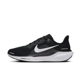 Nike Herren Laufschuh "AIR ZOOM PEGASUS 41", Gr. 45, schwarz-wei&szlig;, Textil, Schuhe