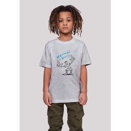 F4NT4STIC Mädchen T-Shirt "Fido Dido Points Normal Is Boring"erdgrau, Gr. 110, Obermaterial: 100% Baumwolle, Shirts, Premium Qualität