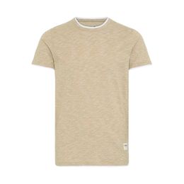 !Solid SOLID Herren Rundhalsshirt "Rundhalsshirt SDRigos", beige, Gr. XXL, Obermaterial: 100% Baumwolle CO., Shirts