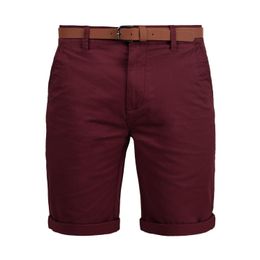 !Solid SOLID Herren Chinoshorts "Chinoshorts SDMontijo", rot, Gr. XXL, Obermaterial: 98% Baumwolle CO. 2% Elasthan EL., Hosen