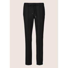 Madeleine Mode MADELEINE Damen Schlupfhose "Jogpants Stretchhose mit Tunnelzug"schwarz, Gr. 20, Obermaterial: 95% Polyamid PA. 5% Elasthan EL., Hosen