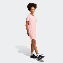 Mädchen Shirtkleid "RIB DRESS", pink, Gr. 170, adidas originals, Obermaterial: 44% Viskose, 26% Polyester, 12% Elasthan, 9% Baumwolle, 9% Modal,