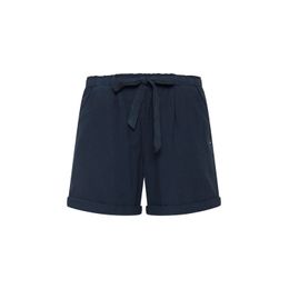 oxmo Damen Shorts "Shorts OXLina", blau, Gr. M, Obermaterial: 100% Baumwolle CO., Hosen