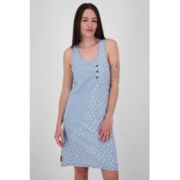 alife and kickin ALIFE & KICKIN Damen Blusenkleid "Damen CameAK B", blau, Gr. L, 95% Baumwolle, 5% Elasthan, Kleider