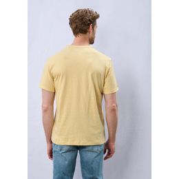 Street One MEN Damen T-Shirt, gelb, Gr. XXXL, bedruckt, Web, 100% Baumwolle, Shirts, aus reiner Baumwolle